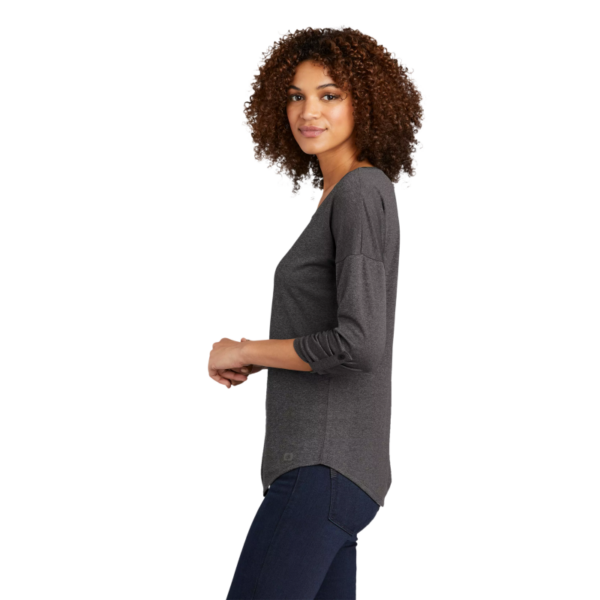 OGIO® Ladies Gravitate Scoop 3/4-Sleeve – Mathnasium